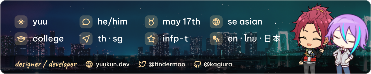 kagiura (Yuu) · GitHub